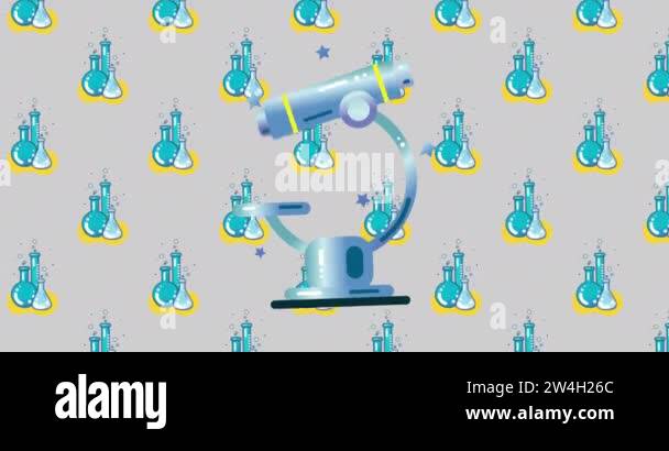 Microscope and beakers Stock Videos & Footage - HD and 4K Video Clips ...