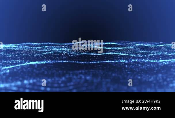 abstract digital vertical and horizontal elettric blue lines background ...