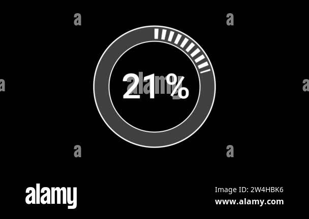 Preloader loading or download. Circle progress bar icon in the form of ...