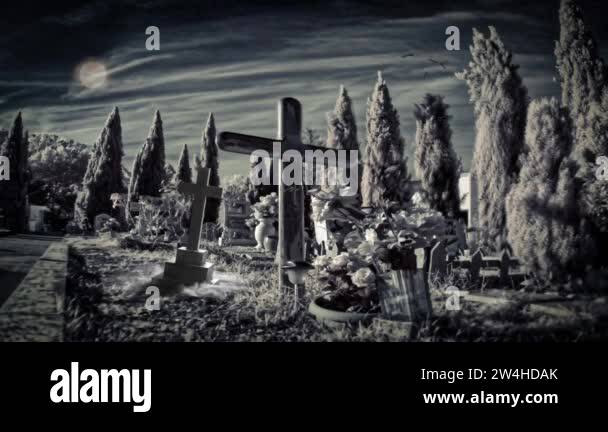 Gothic graveyard atmosphere Stock Videos & Footage - HD and 4K Video ...
