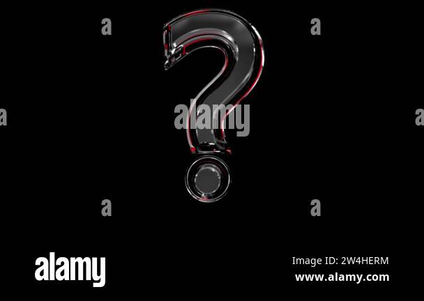 Question mark font Stock Videos & Footage - HD and 4K Video Clips - Alamy