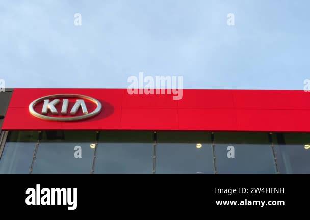 Kia car brand logo Stock Videos & Footage - HD and 4K Video Clips - Alamy