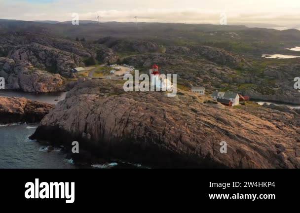 Coastal lighthouse. Lindesnes Lighthouse is a coastal lighthouse at the ...