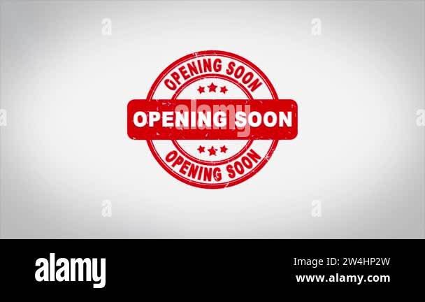 Opening soon stamp sign Stock Videos & Footage - HD and 4K Video Clips ...