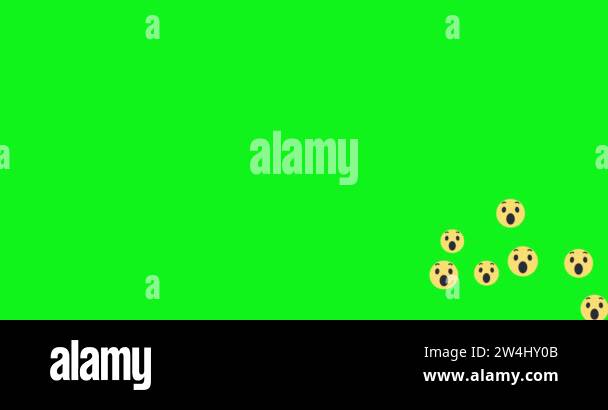Face with Open Mouth Animated Emoji. Smileys Emotions Icons Animation ...