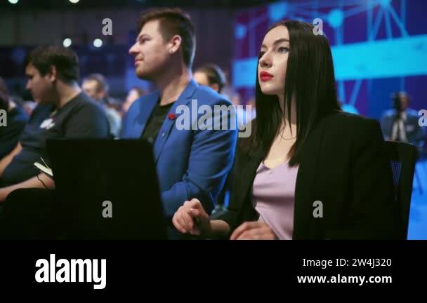 College students listening seminar Stock Videos & Footage - HD and 4K ...