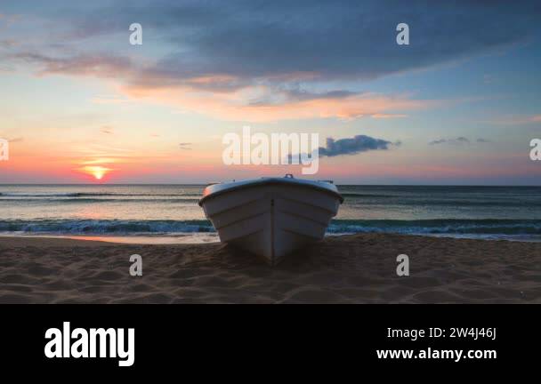 Beautiful sea beach boat Stock Videos & Footage - HD and 4K Video Clips ...