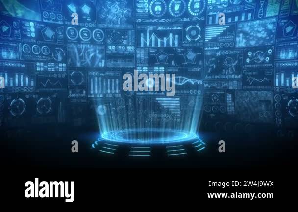 Modern medical health care concept. Futuristic examination with health ...