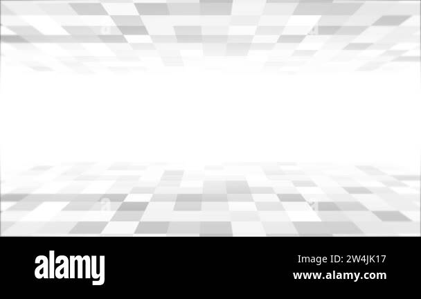 4K blue tech grid lines particles background is a spectacular motion ...