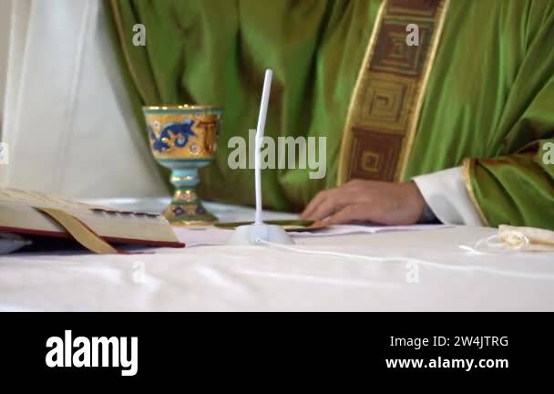Catholic priest mass green Stock Videos & Footage - HD and 4K Video ...