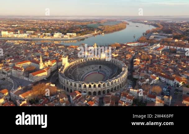 Arles amphitheatre ruins Stock Videos & Footage - HD and 4K Video Clips - Alamy