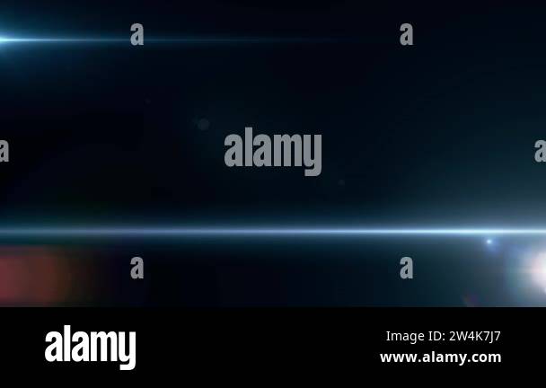4K anamorphic flashes created by lens Stock Video Footage - Alamy