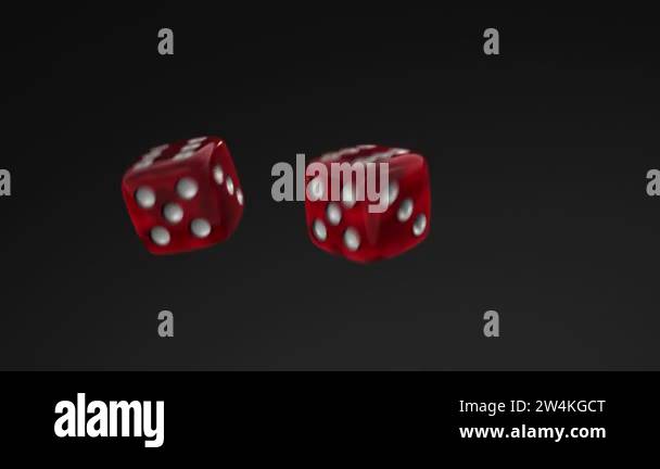Dice Roll 1 and 6 Stock Video Footage - Alamy