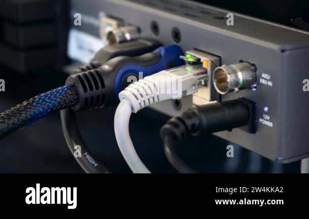 Ethernet lan Stock Videos & Footage - HD and 4K Video Clips - Alamy