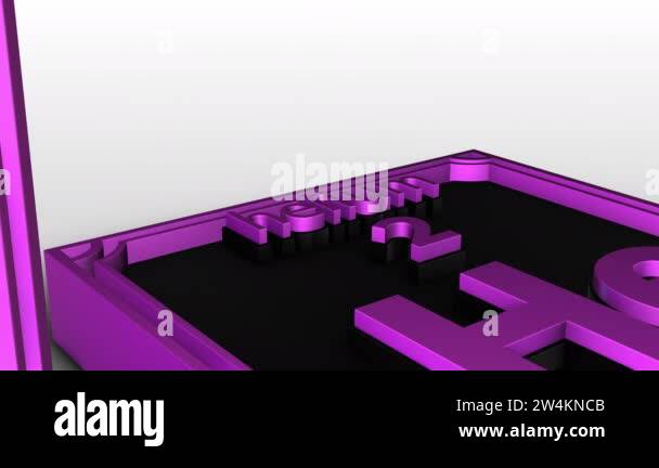 Periodic Table Of Elements - Helium - He - 3d animation model on a ...