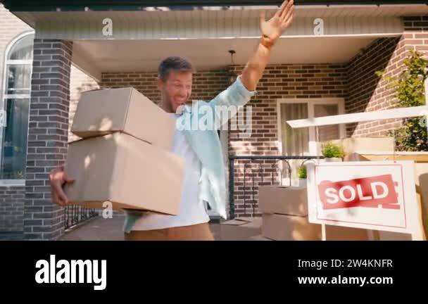 Man throwing house Stock Videos & Footage - HD and 4K Video Clips - Alamy