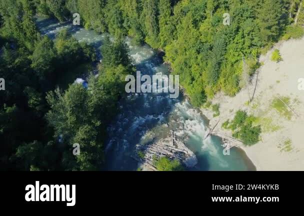Fly over wild river in Stock Videos & Footage - HD and 4K Video Clips ...