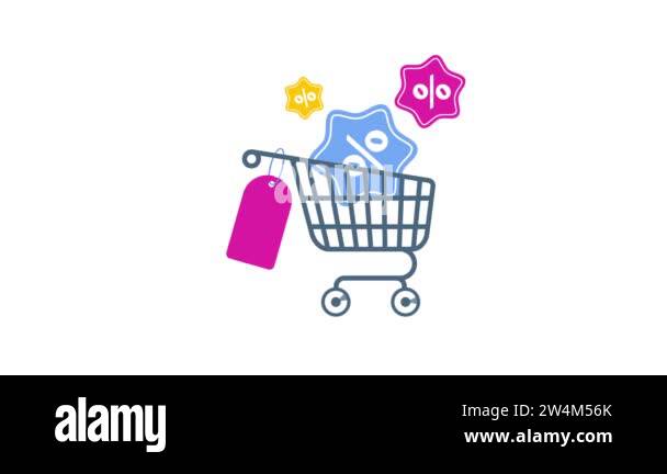 Four 4 PS marketing mix infographic flat animation Stock Video Footage ...