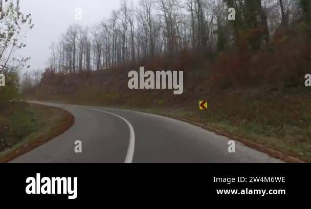 Sharp turn signs Stock Videos & Footage - HD and 4K Video Clips - Alamy