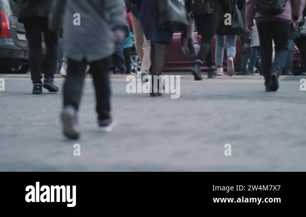 Abstract urban street scene crowd Stock Videos & Footage - HD and 4K ...
