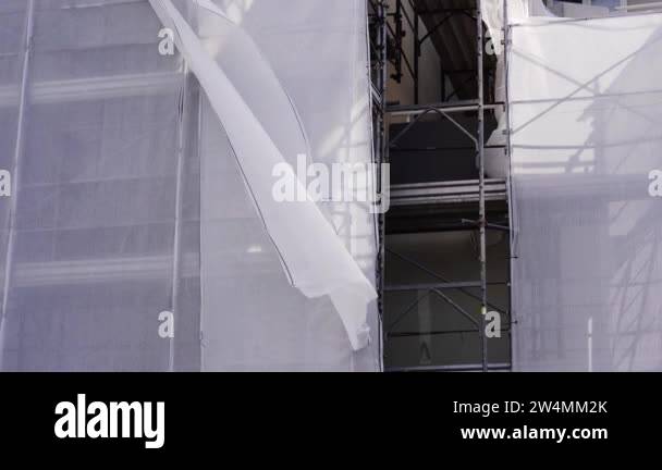 Scaffolding sheet Stock Videos & Footage - HD and 4K Video Clips - Alamy
