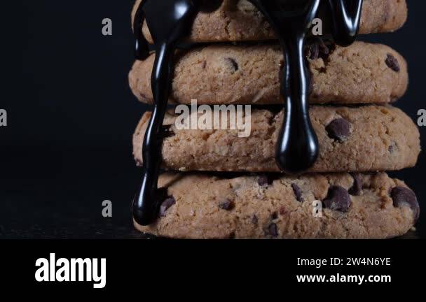 Stack of chocolate biscuits Stock Videos & Footage - HD and 4K Video ...