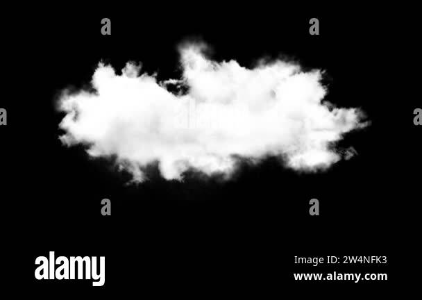 Realistic Blue white weather clouds and sun loop sky Animation background Green Screen Alpha ...