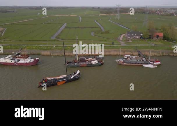 Traditional flat bottomed boat Stock Videos & Footage - HD and 4K Video ...