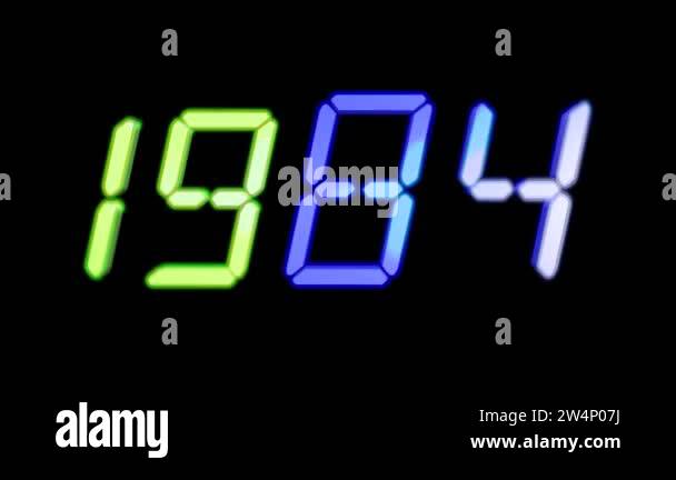 From 1970 To 2050 Countdown Loop. Choose Your Year: 2020, 2021, 2022 ...