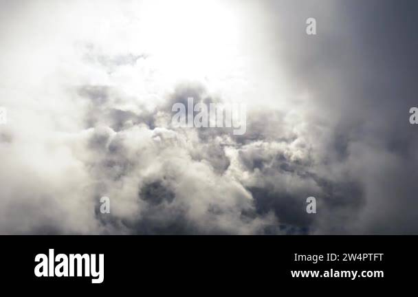 Time lapse running storm sky with clouds background. Timelapse of ...