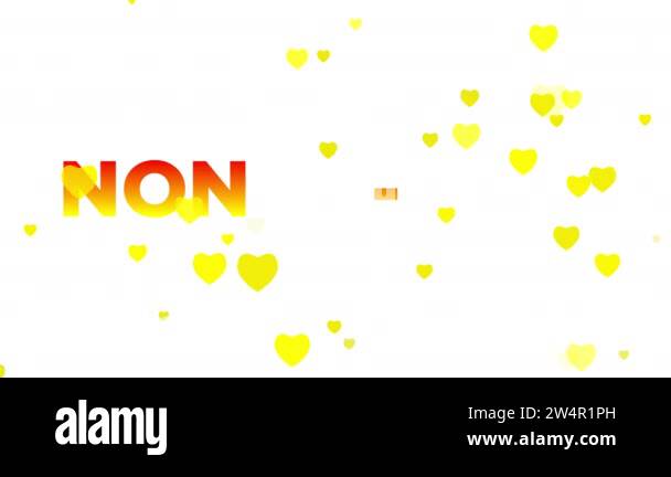 LGBTQ.Non-binary text animation. LGBT flag color palette. Parade of ...