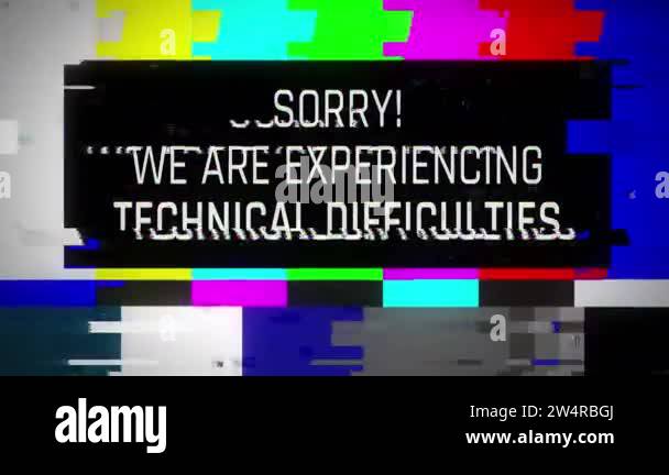 Technical difficulties tv Stock Videos & Footage - HD and 4K Video ...