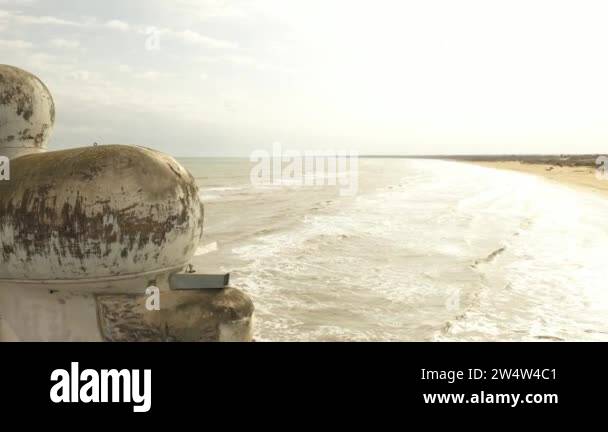 Lun-class ekranoplan, a formerly top-secret Soviet naval vessel. Giant ...