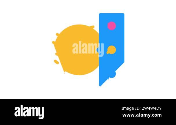 3d textures color icon animation Stock Video Footage - Alamy