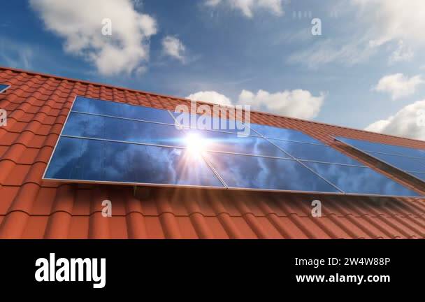 Solar panel energy savings Stock Videos & Footage - HD and 4K Video ...