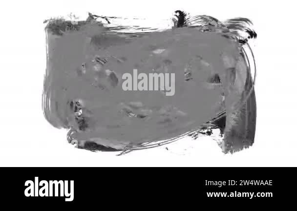 Animation grunge brushstrokes on a white background. Abstract hand ...