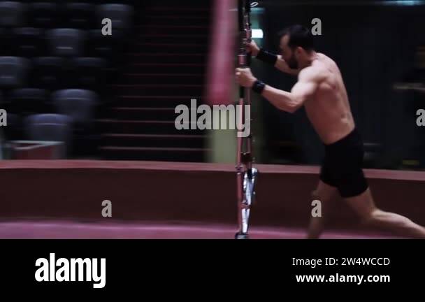Muscle construction muscle training Stock Videos & Footage - HD and 4K ...