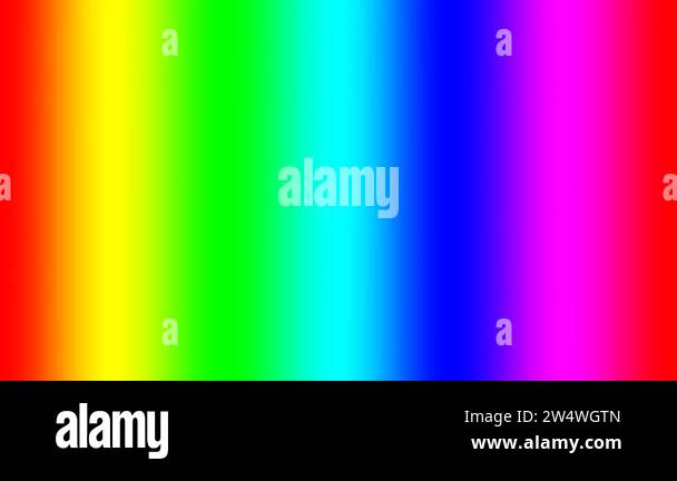 Simple Columns of All Colors of the Rainbow Moving Horizontally Stock ...