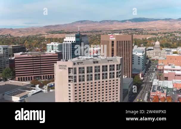 Buildings in downtown boise idaho Stock Videos & Footage - HD and 4K ...