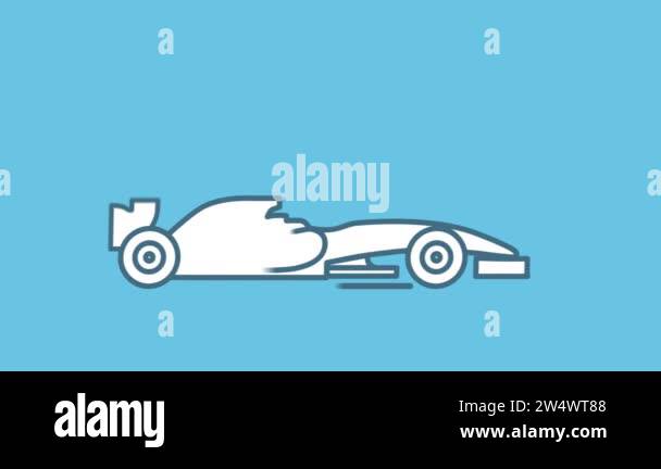 F1 racing car icon Stock Videos & Footage - HD and 4K Video Clips - Alamy