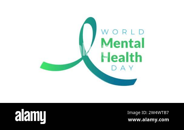 Mental health logo in motion graphic for mental health awareness ...