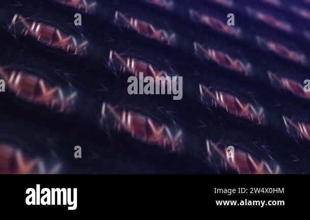 NEW UPDATE Futuristic Tile Matrix Pattern Moving animation on LED wall ...