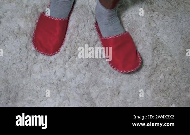 Stomp your foot, convey the emotion of your feet, a man stomps on the ...