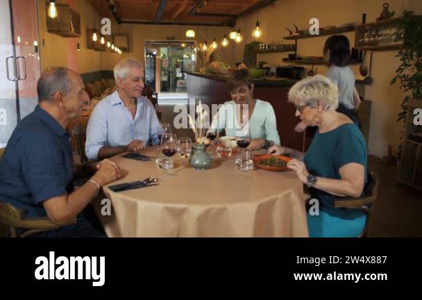 Group retired people sitting Stock Videos & Footage - HD and 4K Video ...
