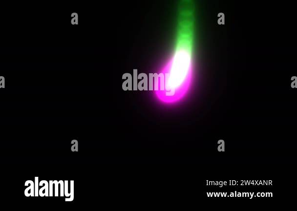 Abstract Stretching Magical Forest Light Beam Pixel Glow Glowing Blob ...