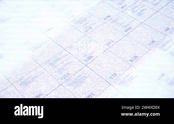 Data Flowing On The Screen Of A Computer Or Laptop It Software Development And Hacking Concept