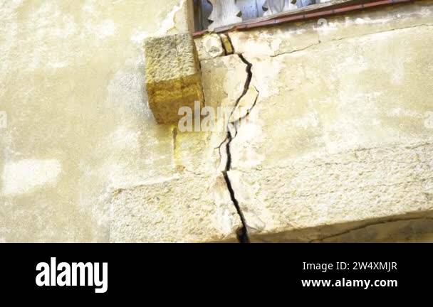 Crack in a stone wall Stock Videos & Footage - HD and 4K Video Clips ...