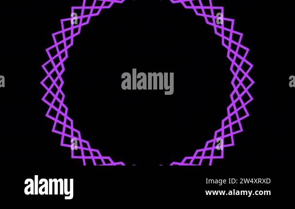 Graphic object that appears in the center and increases in size, until ...