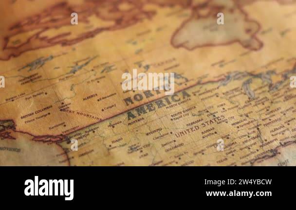 Vector old map paper Stock Videos & Footage - HD and 4K Video Clips - Alamy