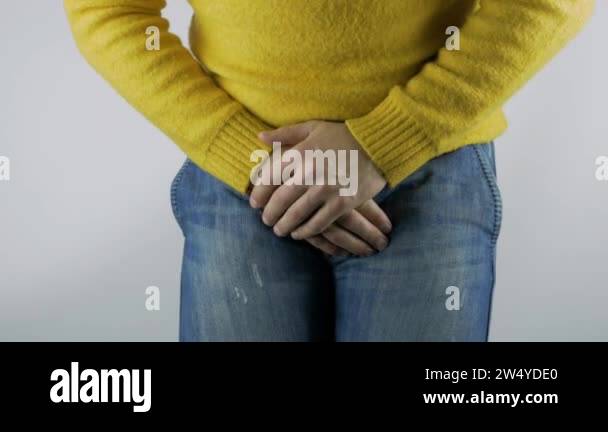 Prostatitis, pain in a person in the genitourinary system. A person has ...